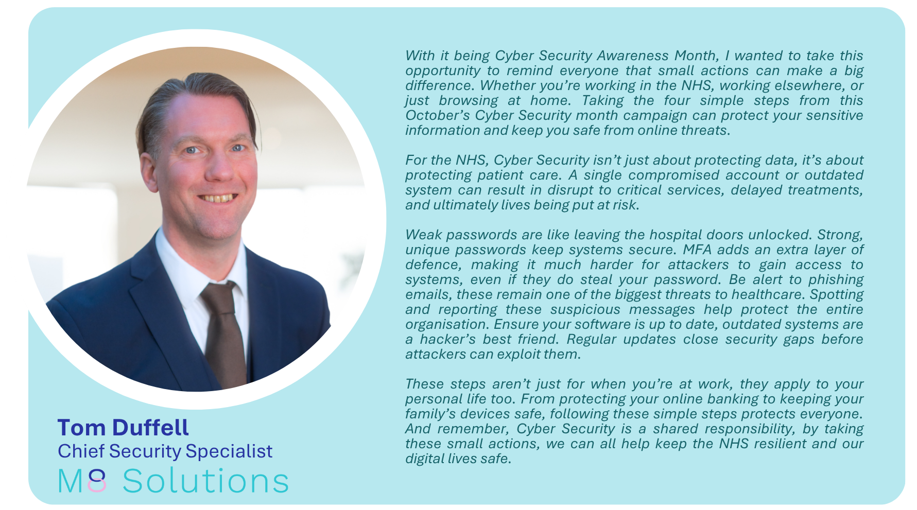 Cyber Security Awareness Month 2025: Getting the Basics Right